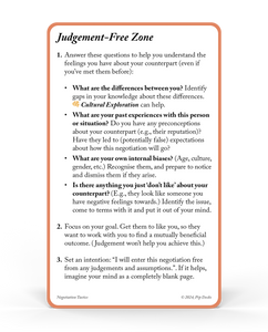 Negotiation Tactics | Official Pip Decks® | Get Official Pip Decks®