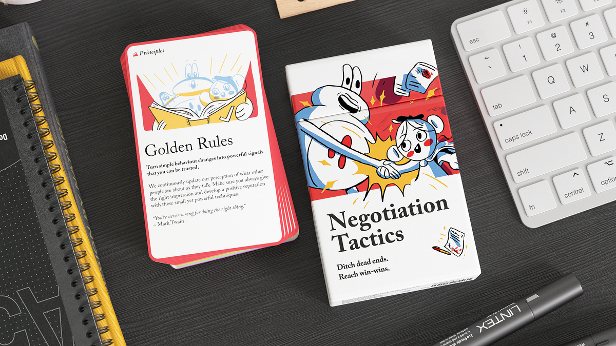 Negotiation Tactics | Official Pip Decks® | Get Official Pip Decks®