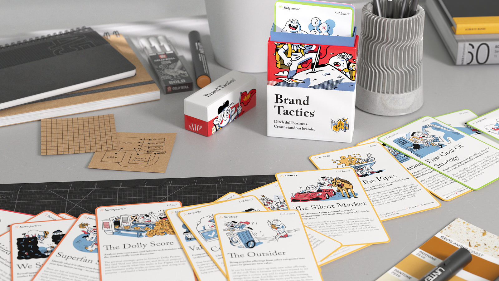 Explore Brand Tactics® – 54 Brand-Building Tools from Pip Decks®