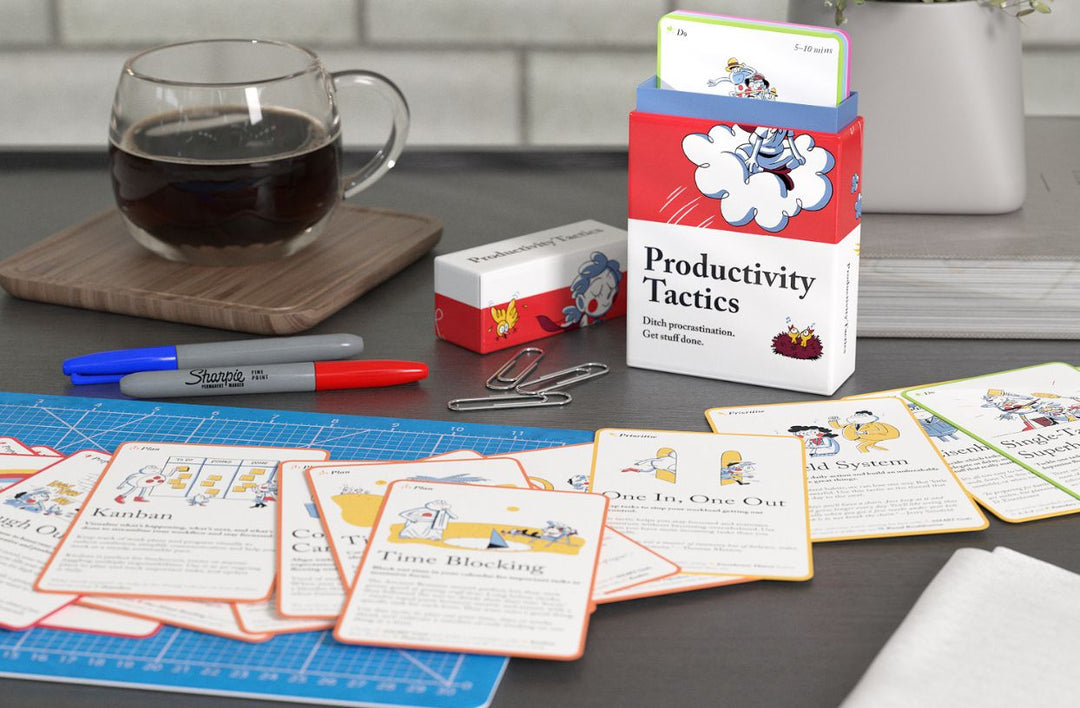 Product Landing Pages/Productivity Tactics | Pip Decks