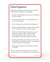 Negotiation Tactics - Pip Decks | Pip Decks