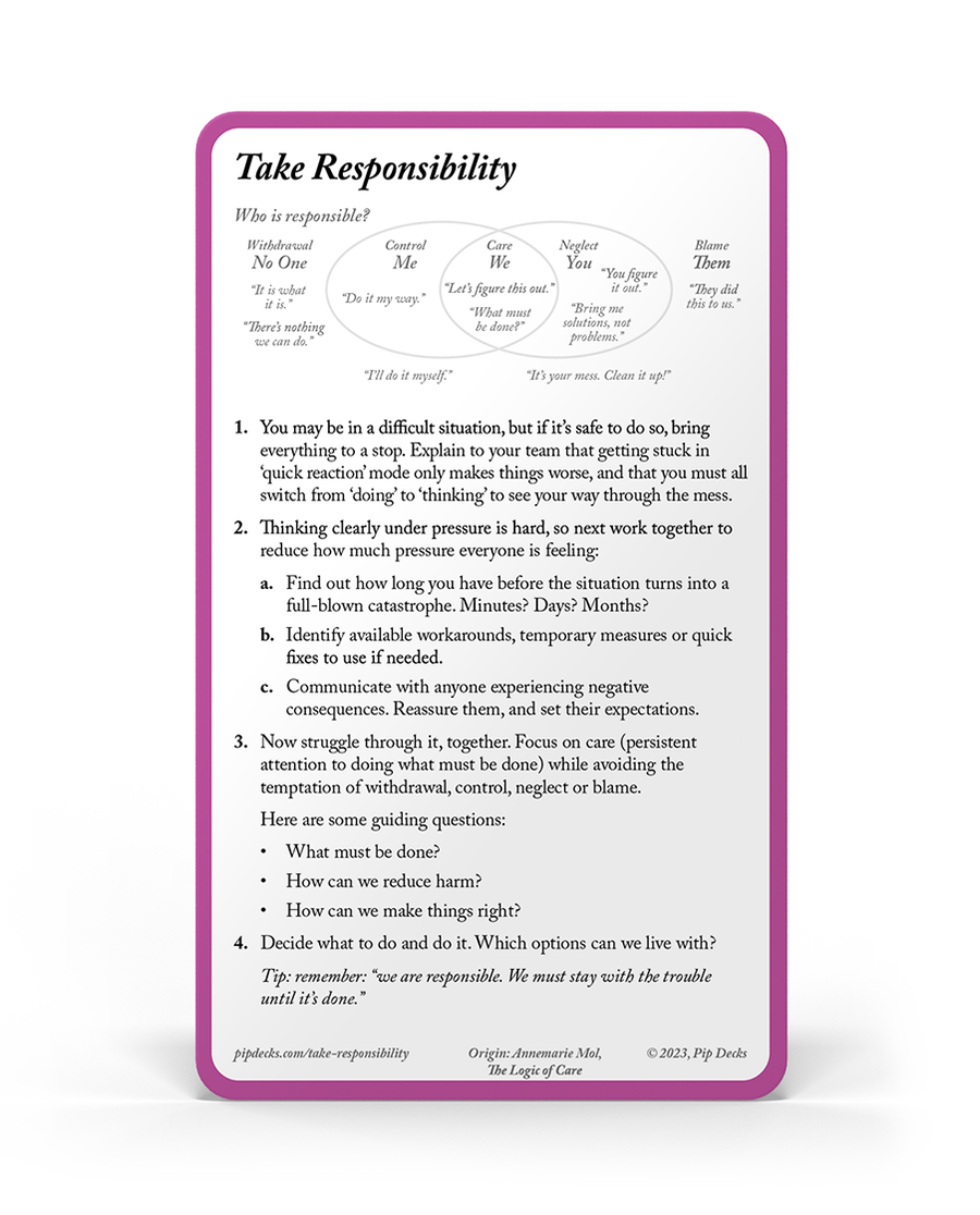 Strategy Tactics | Pip Decks