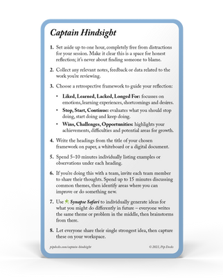 Productivity Tactics | Pip Decks