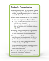 Productivity Tactics | Pip Decks