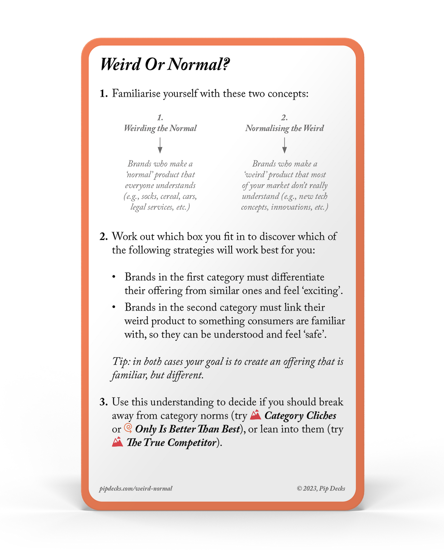 Brand Tactics | Pip Decks