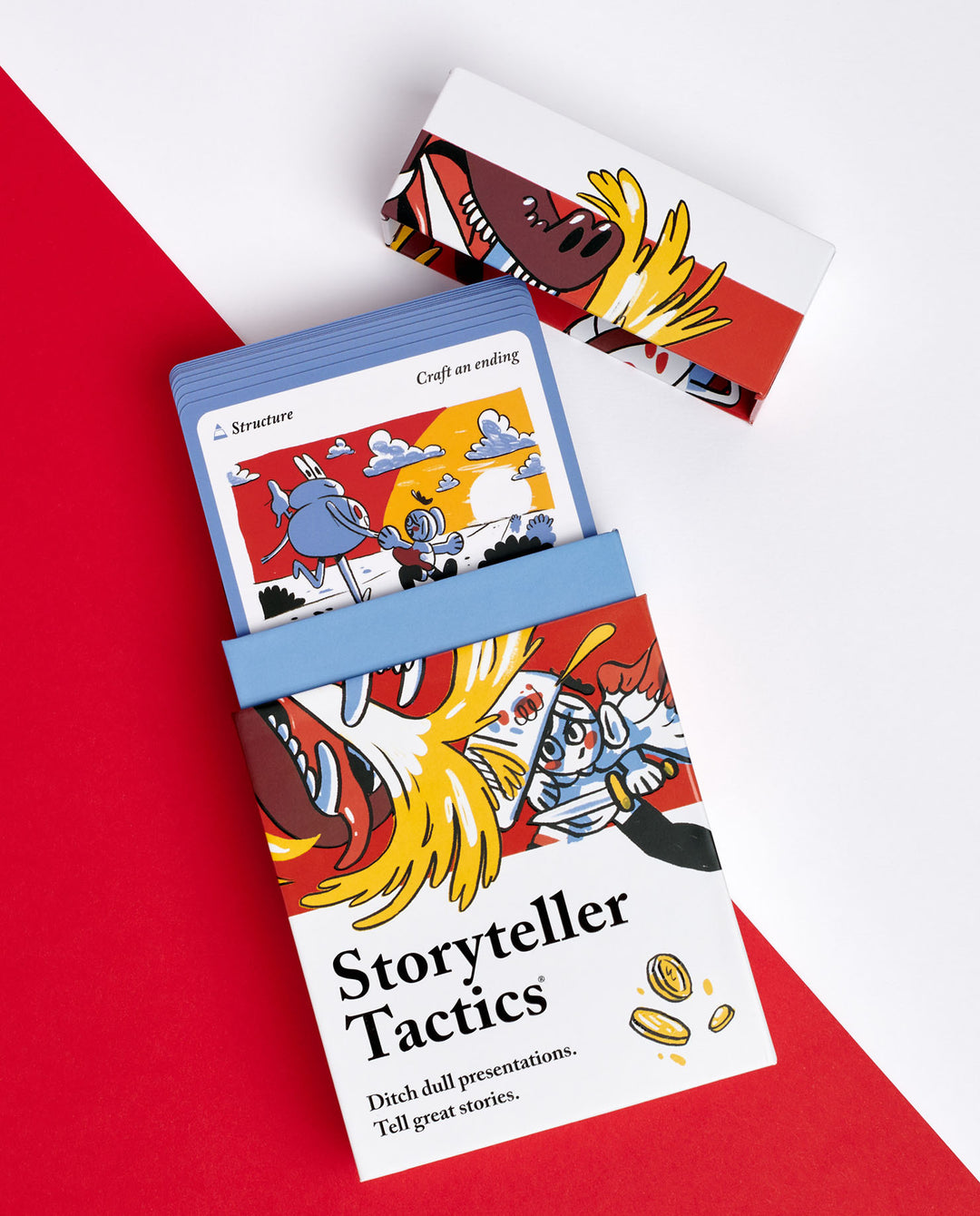 Discover Storyteller Tactics® – 54 Storytelling Frameworks from Pip Decks®