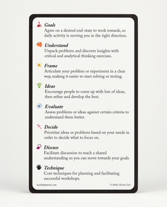 Workshop Tactics | Card Decks for Product Teams | Pip Decks