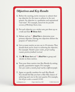 Workshop Tactics | Card Decks for Product Teams | Pip Decks