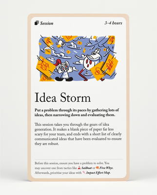 Workshop Tactics | Card Decks for Product Teams | Pip Decks